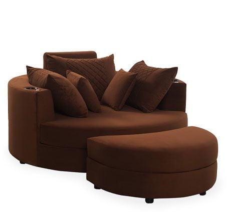 Cuddle Couch With Adjustable Headrest LED Lighting System